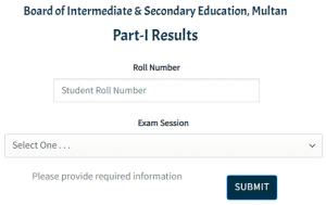 Multan Board 11th Class Result 2026 (1st Year Annual Results)